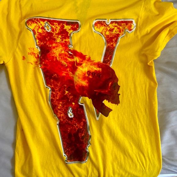VLONE | Shirts | Yellow Juice Wrld Vlone Small T | Poshmark